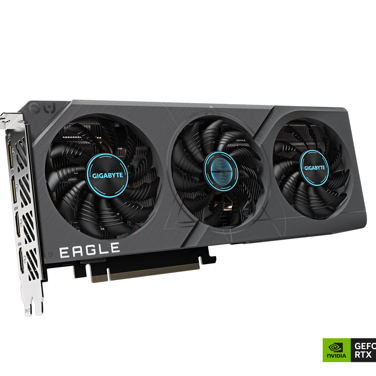 GIGABYTE GeForce RTX 4060 Ti Eagle OC 8G Graphics Card, 3X WINDFORCE ...