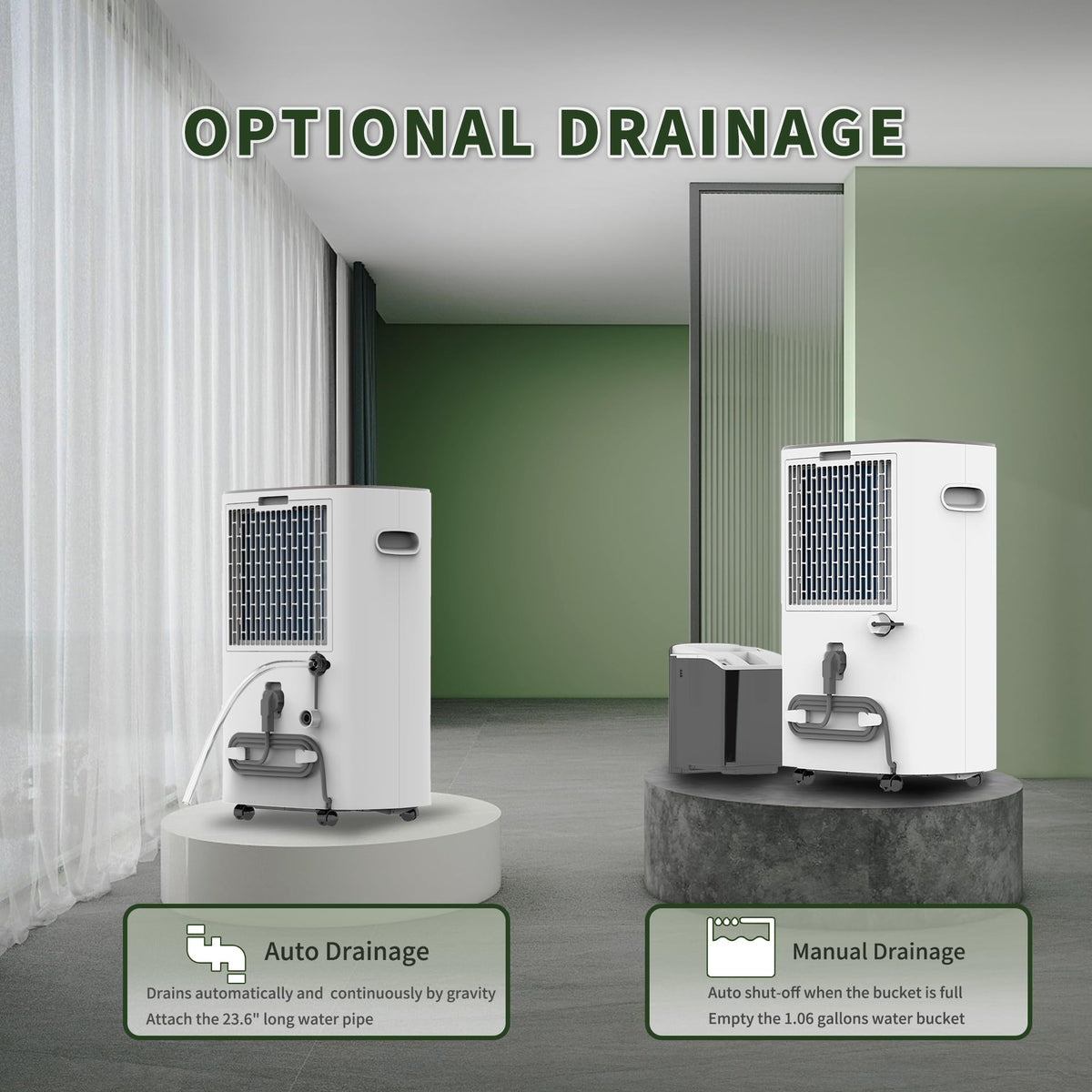 Shinco 86 Pints Dehumidifier For Home And Basements, 5000 Sq.Ft Dehumi ...