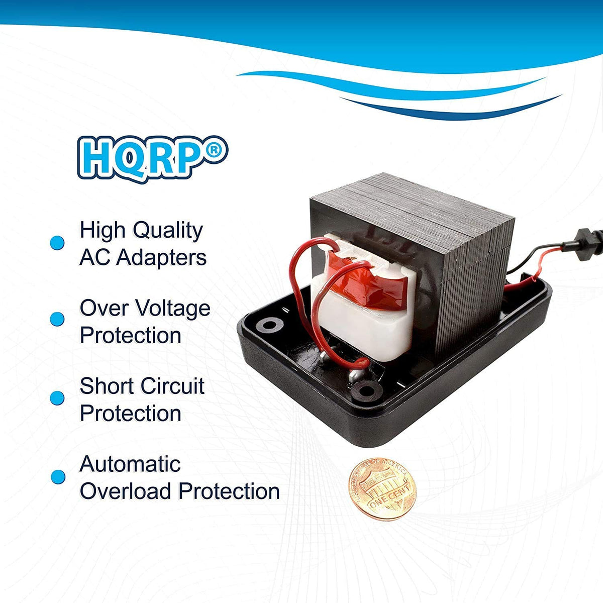 HQRP AC Adapter Compatible with DigiTech RP3 / RP200 / RP300 / S100 ...