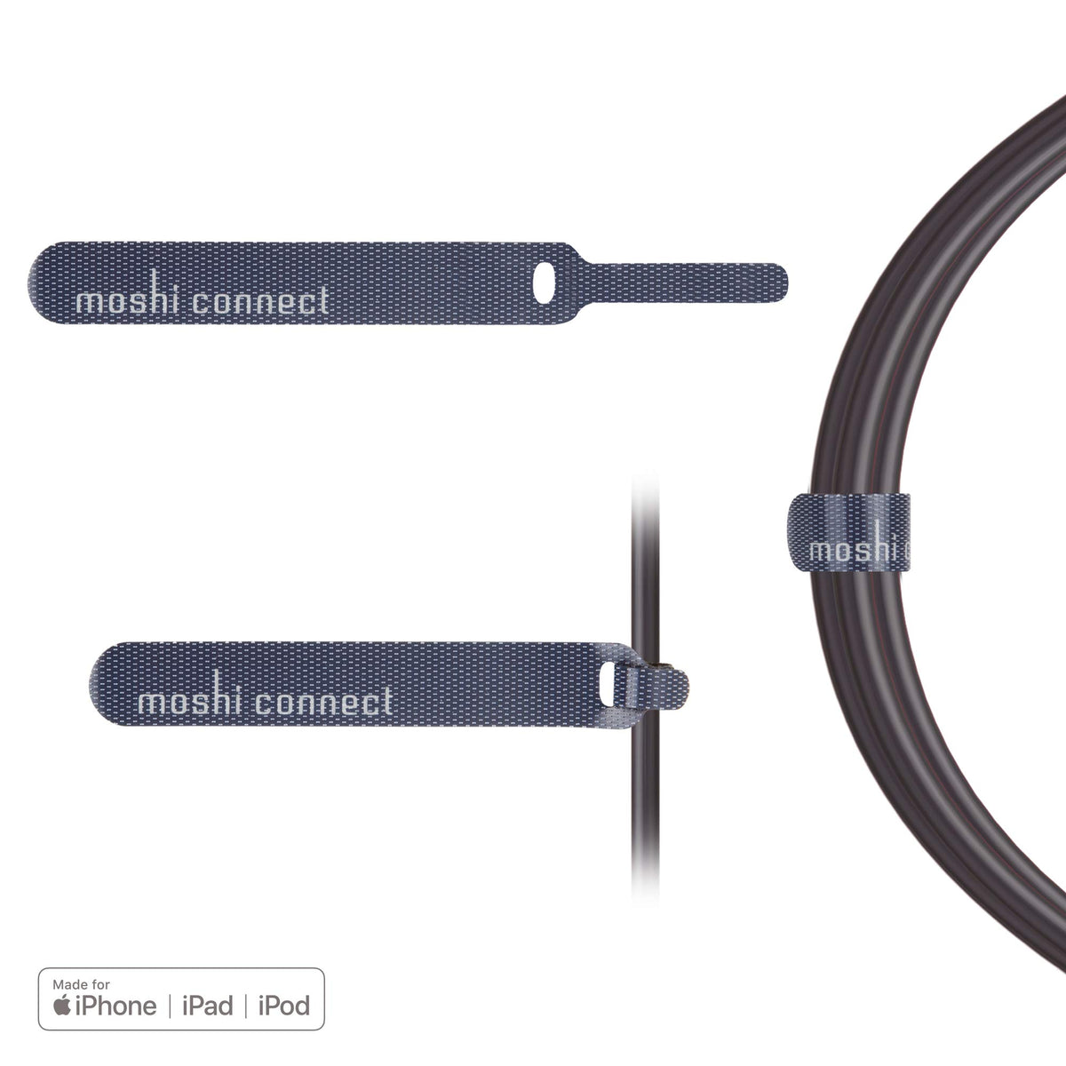 Moshi USB-A to Lightning Cable 10ft/3m [MFi-Certified], iPhone Charger ...