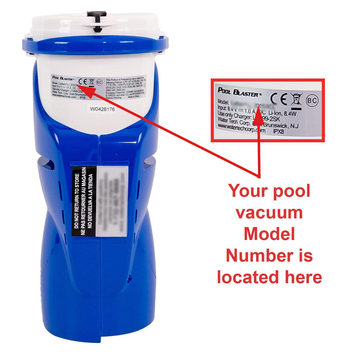 POOL BLASTER Wall Charger LC099-2SK for Catfish, Ultra, Pulse, Hydro 5 ...