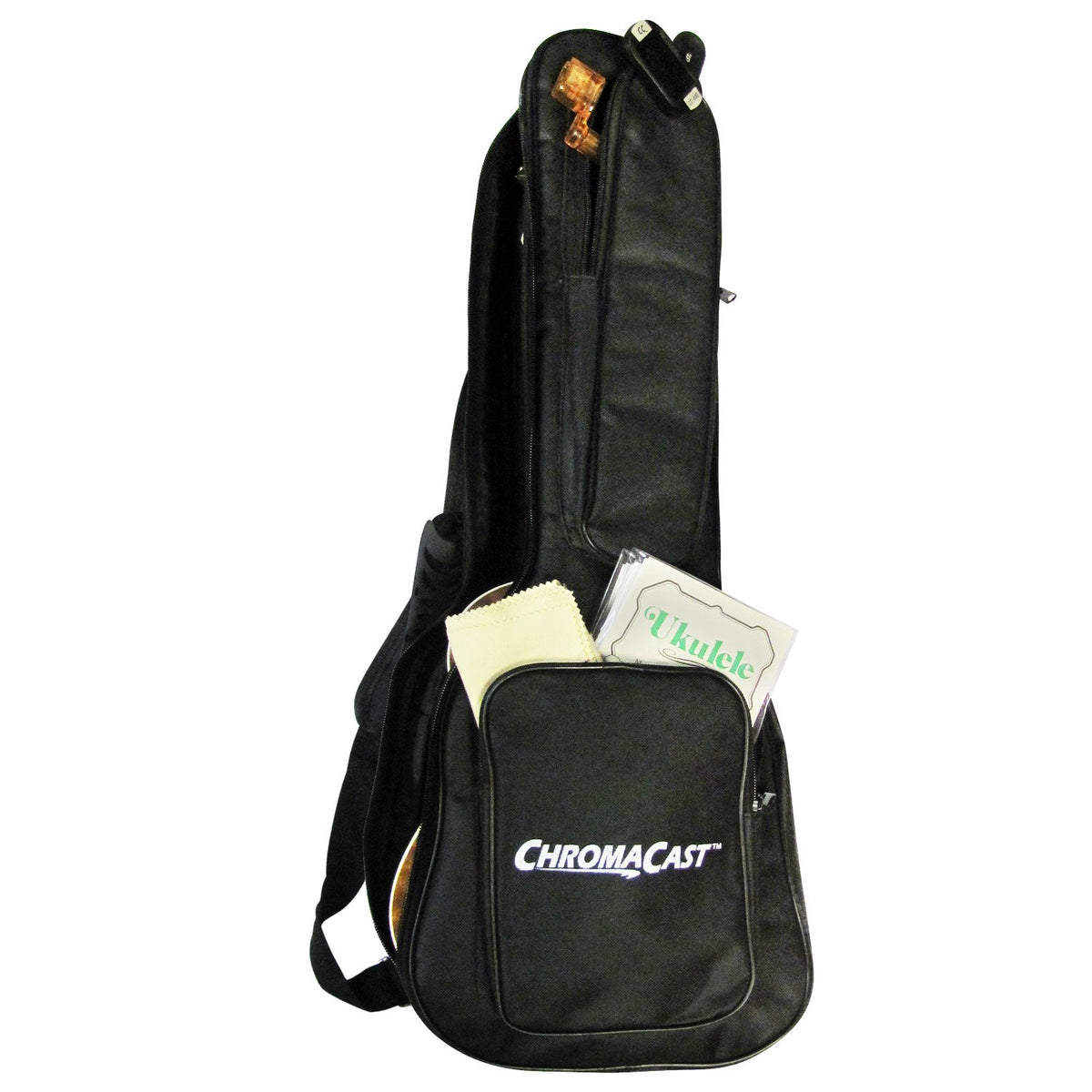 Chromacast, 4 String Case, Soprano Size Ukulele Gig Bag W 10 Mil Paddi ...