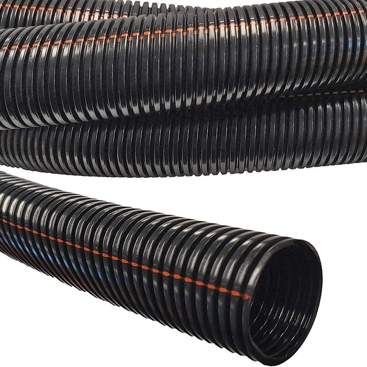 Electriduct 2'' Uv Rated Flame Retardant Wire Loom Black Nylon Split T ...