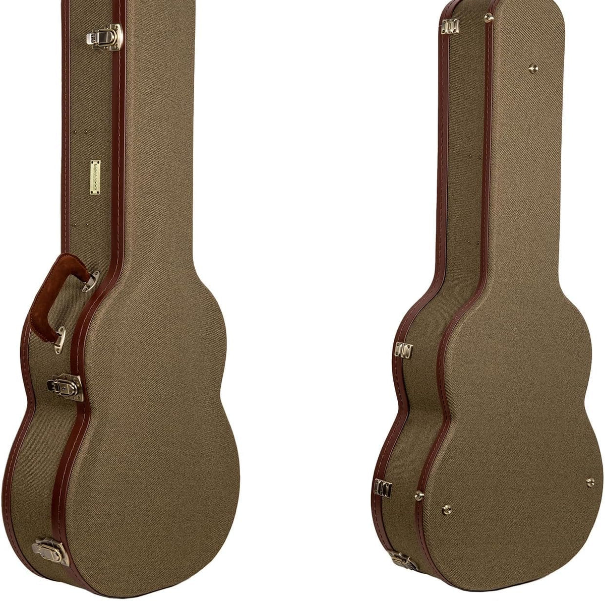 Crossrock Master Series OM Acoustic Guitar Case for Martin 000-14 Fret ...