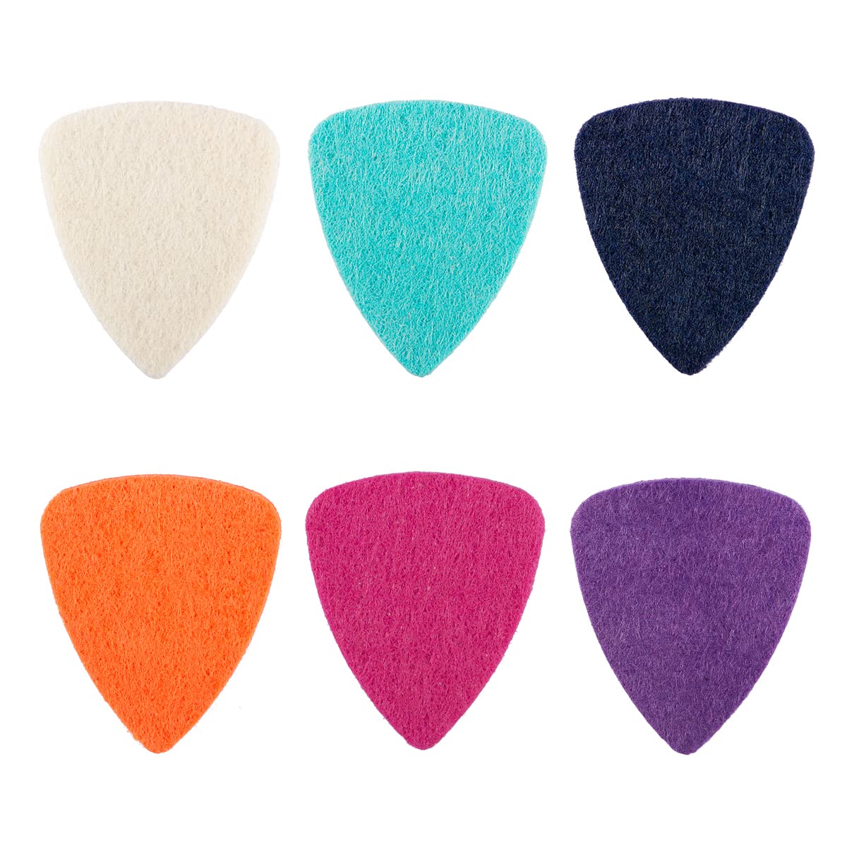 Ukulele Picks, 12Pack Felt Uke Picks For Acoustic Electric & Bass Guit ...
