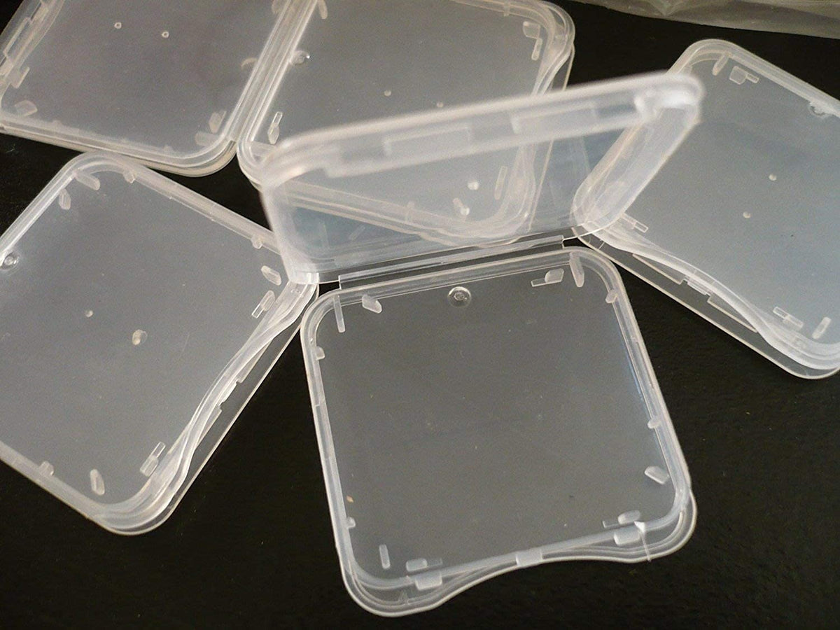 20 Pack SD MMC/SDHC PRO Duo Memory Card Plastic Storage Jewel Case ...