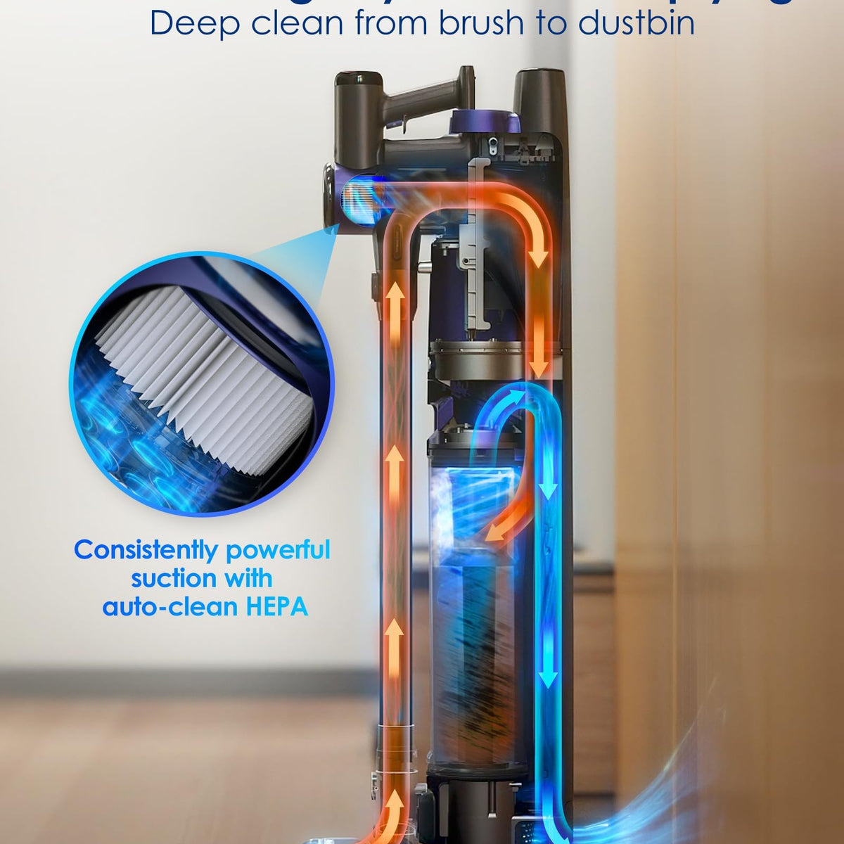 Tineco Pure One Station Furfree Cordless Vacuum Cleaner With 3L Auto ...
