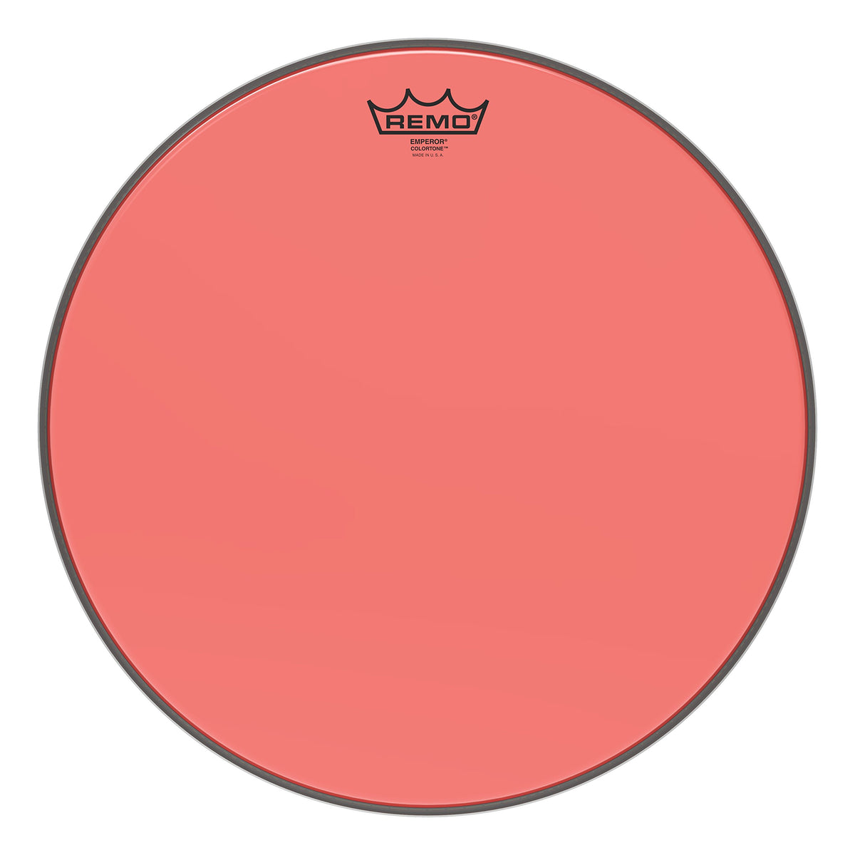 Remo Emperor Colortone Red Drumhead, 16'' – Electroeshop