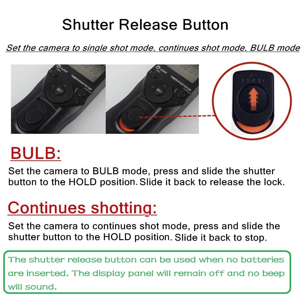 PHOLSY N8 Timer Remote Control Cable with Intervalometer for Nikon Z8 ...