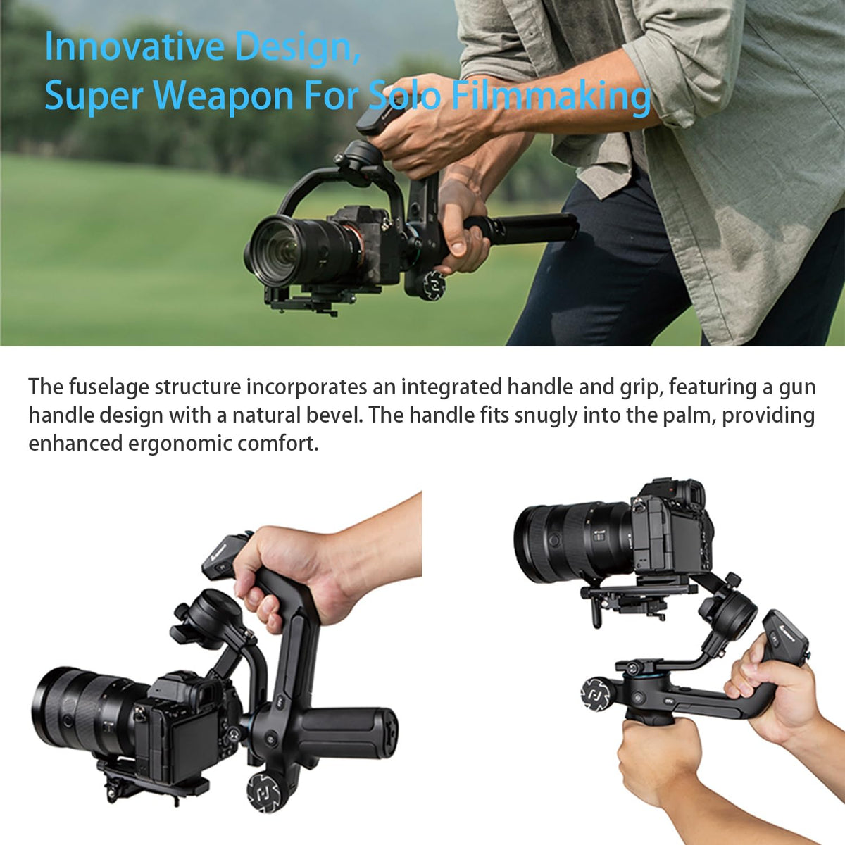 FeiyuTech SCORP 2 Gimbal Stabilizer for DSLR and Mirrorless Camera ...