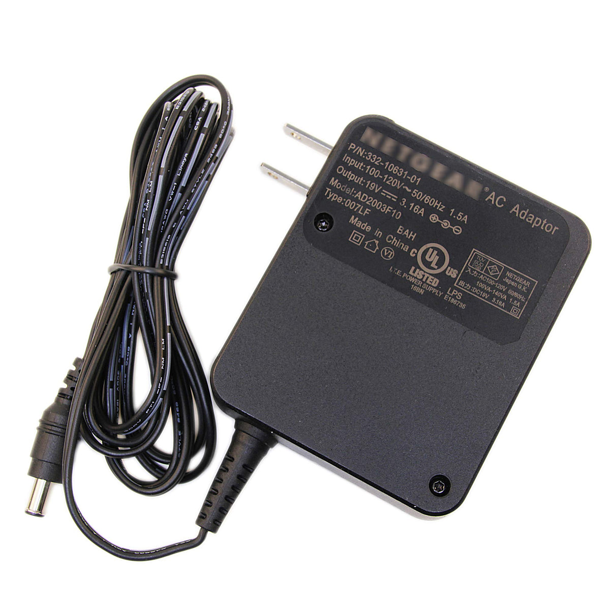 332-10631-01 AD2003F10 19V 3.16A Power Supply AC Adapter for Netgear ...