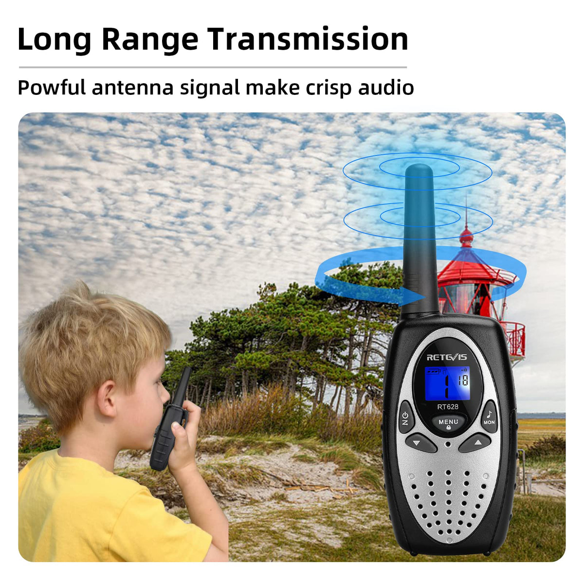 Retevis Rt628 Walkie Talkies For Kids 4 Pack,Toys Gifts For 6 12 Year ...