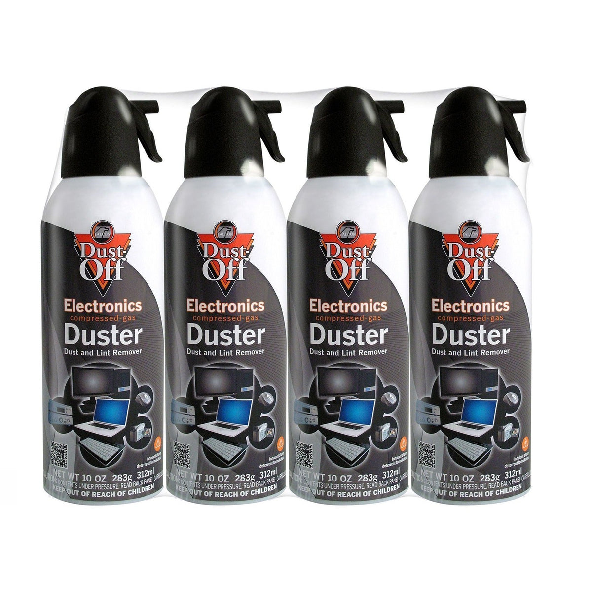 Dust-Off Falcon Compressed Gas (152a) Disposable Cleaning Duster 4 ...