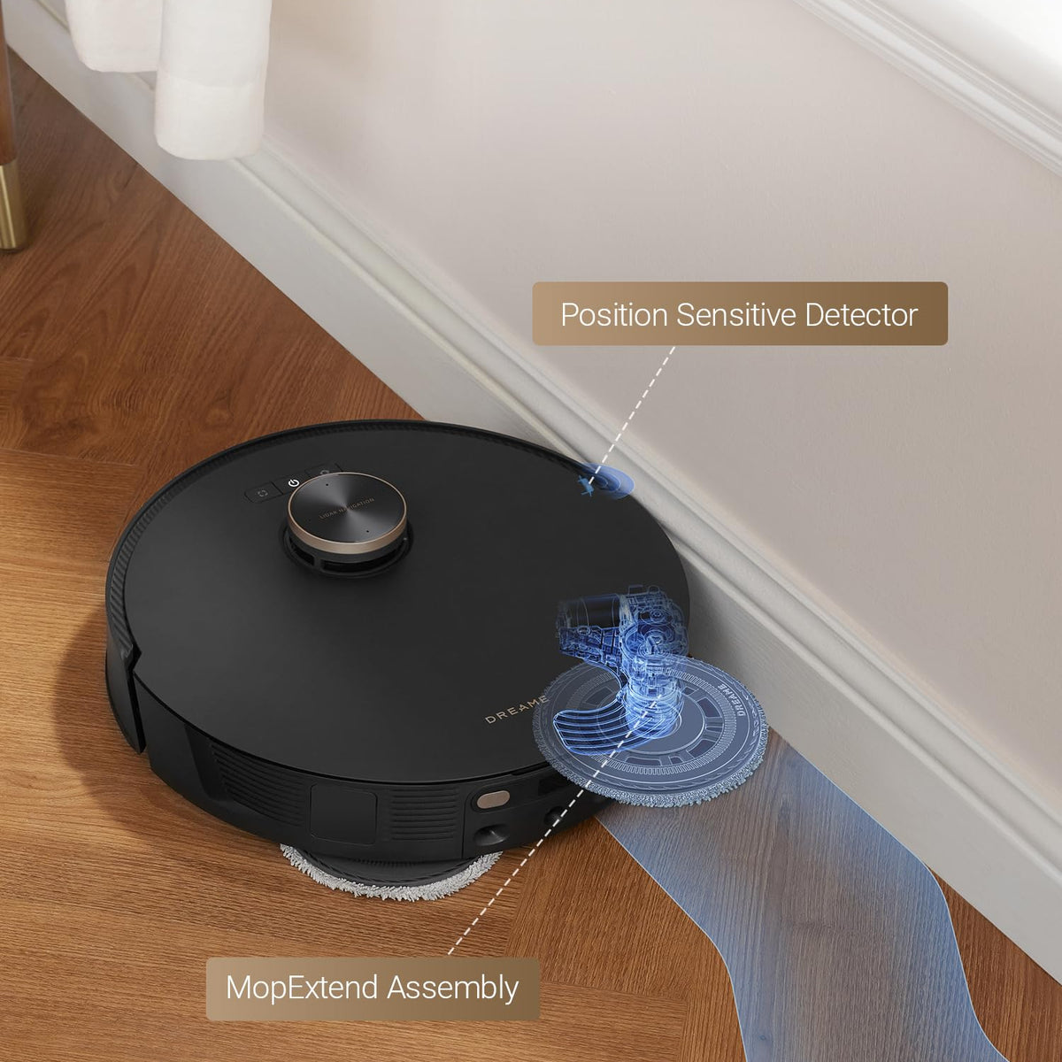 DREAME L20 Ultra Robot Vacuum and Mop, 7000Pa Suction, Self-Emptying ...