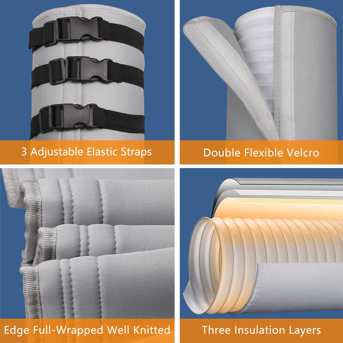 Portable Ac Hose Insulation Sleeve, Portable Air Conditioners Insulate ...
