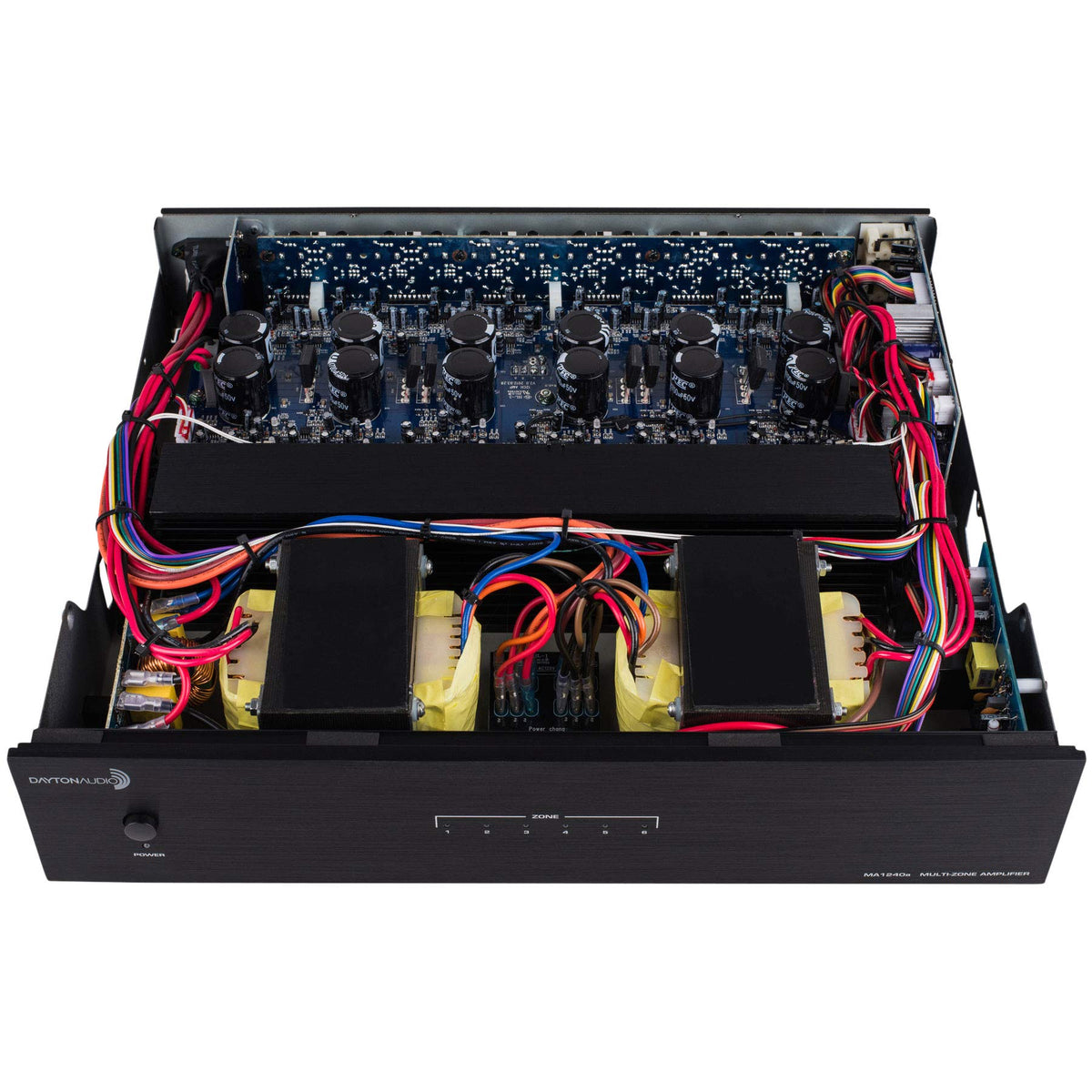 Dayton Audio MA1240a Multi-Zone 12 Channel Amplifier – Electroeshop