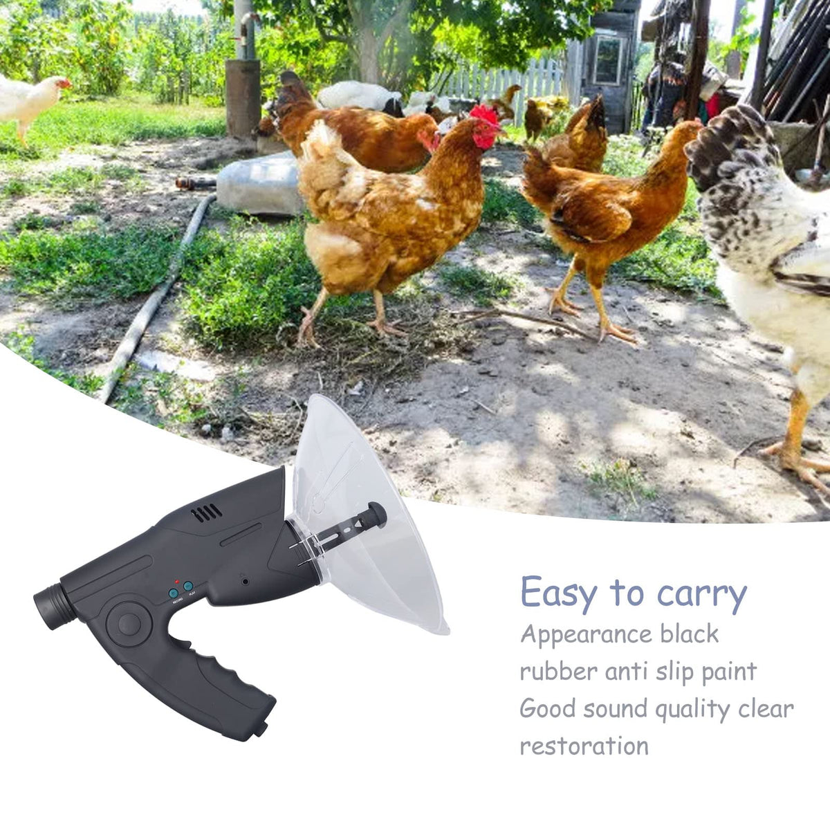 Parabolic Microphone Bionic Ear For Range Listening Device, Bird Watch ...
