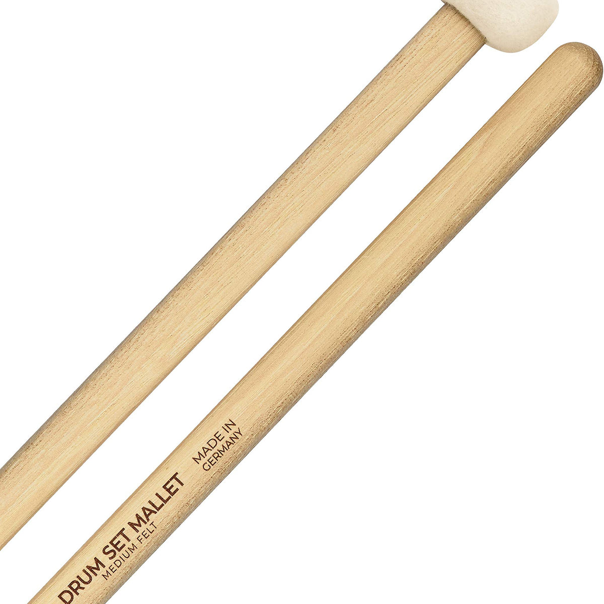 Meinl Stick & Brush Drum Set Mallets With Medium Soft Felt Head And 5A ...