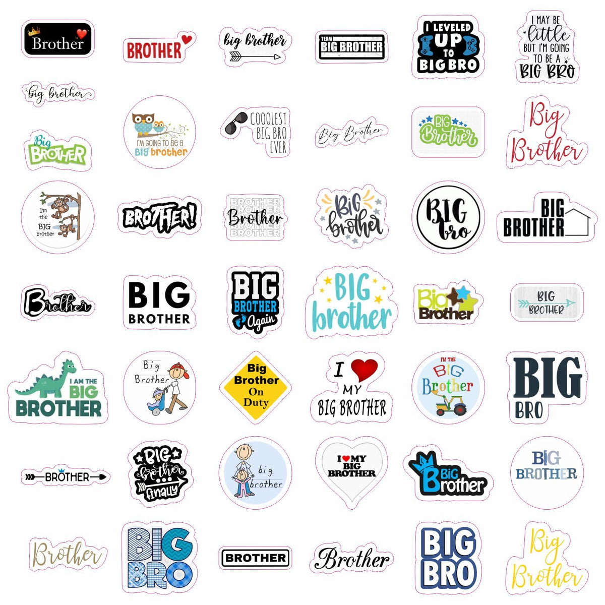 Big Brother Stickers For Water Bottle And Laptop Big Brother Party Fav ...