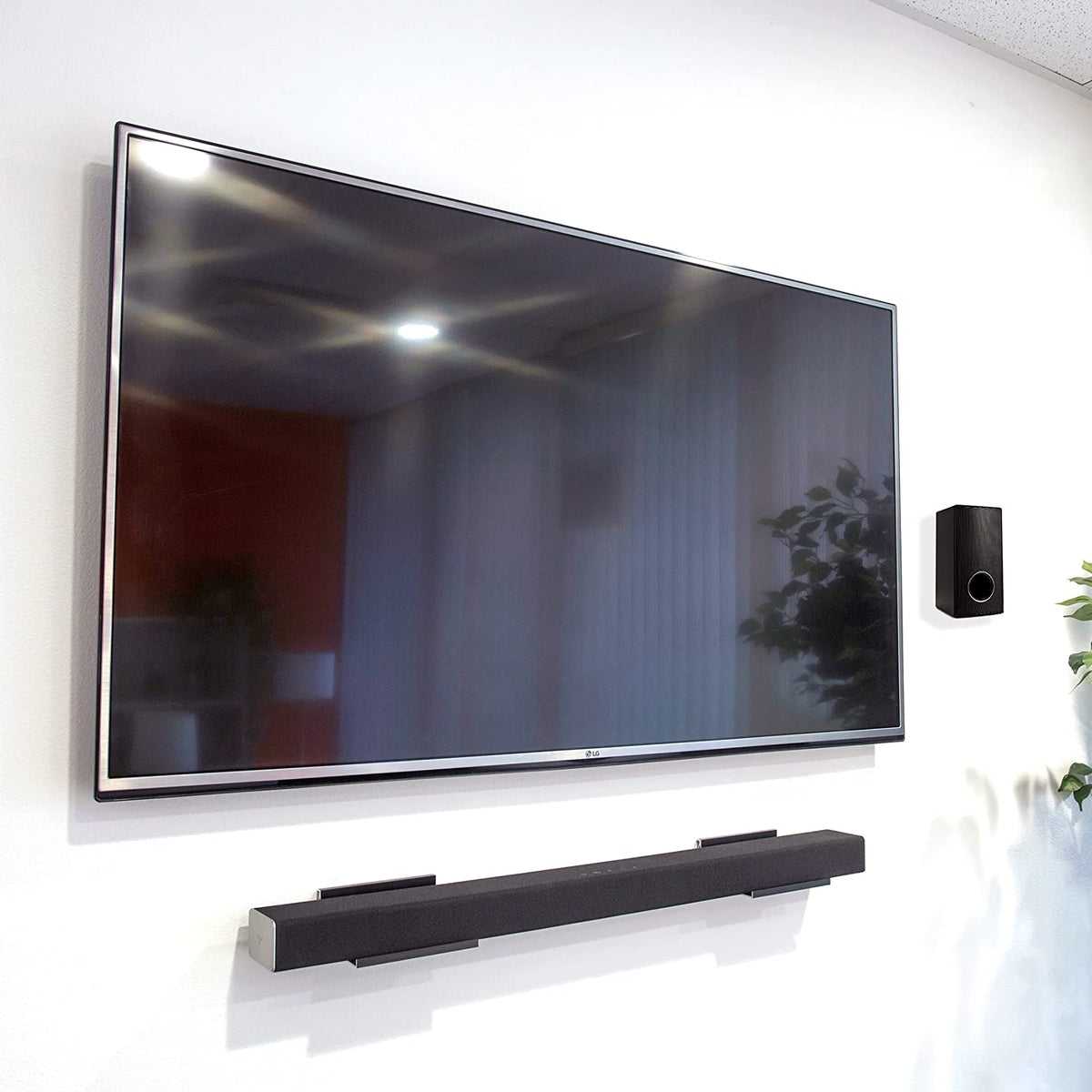 Hangman No Stud Surround Sound Mounting Kit No Drill Sound Bar Hanger ...
