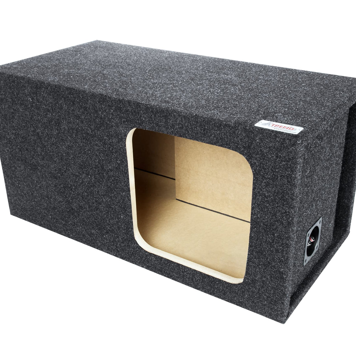 Atrend 10 Single Vented Spl Subwoofer Speaker Enclosure Subwoofer Box ...