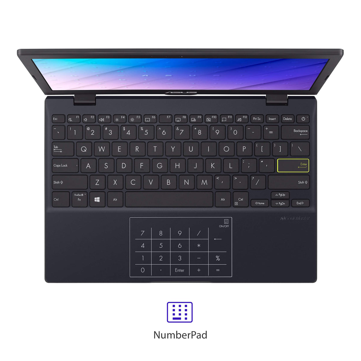 Asus Notebook E210 11.6 Ultra Thin, Intel Celeron N4020 Processor, 4Gb ...