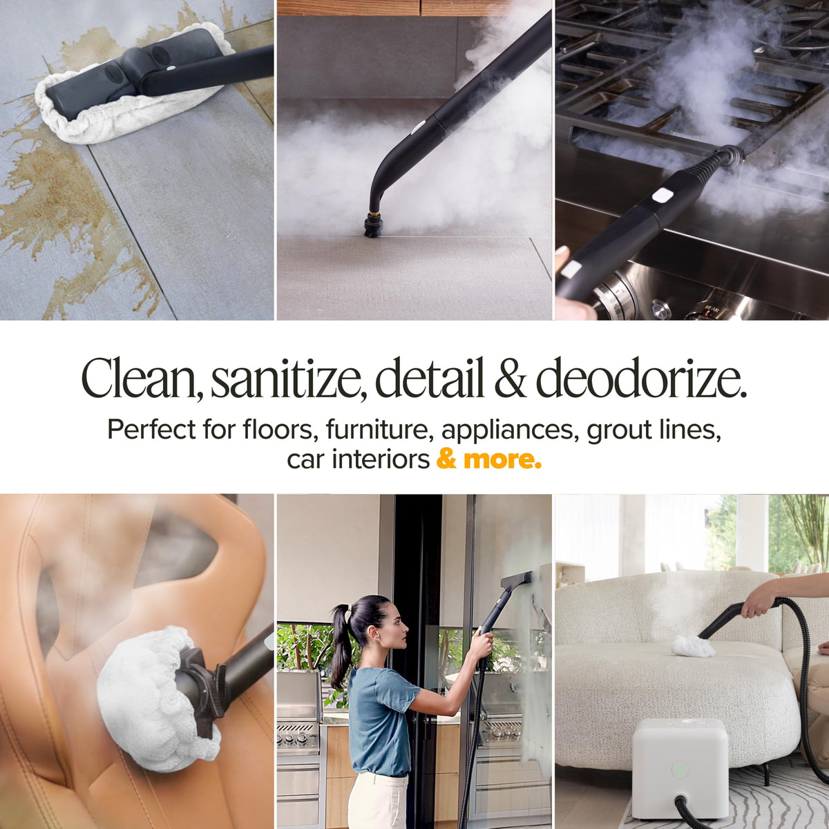 Dupray Neat Steam Cleaner With 27 Piece. Powerful Multipurpose Portabl ...