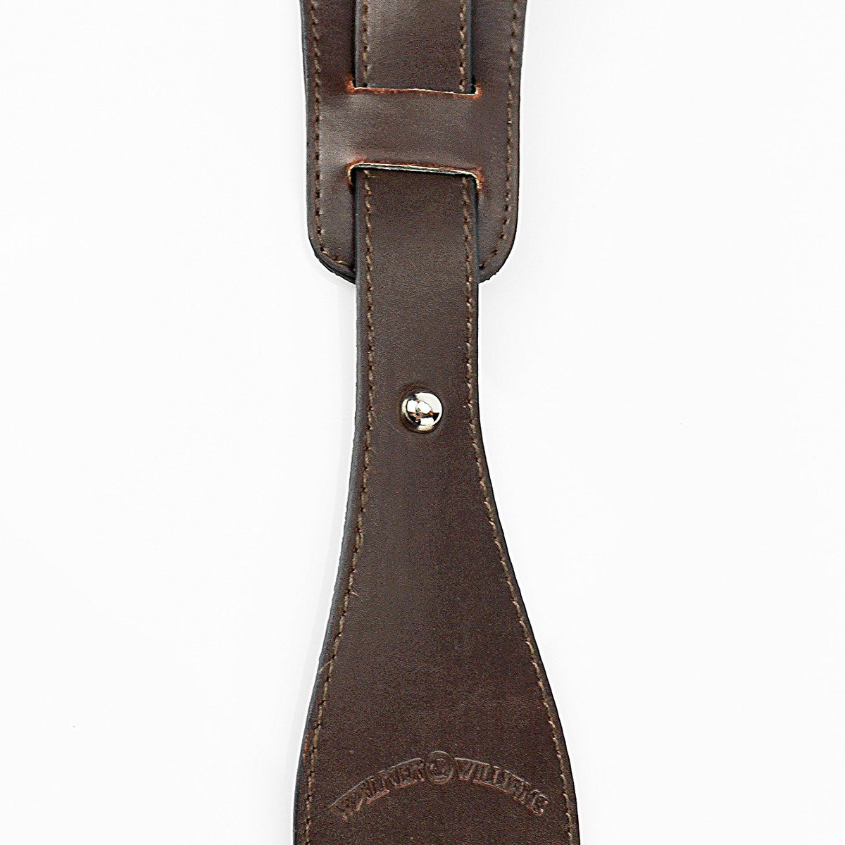 Walker & Williams G-813 Cognac Brown Harness Ring Strap with Padded ...