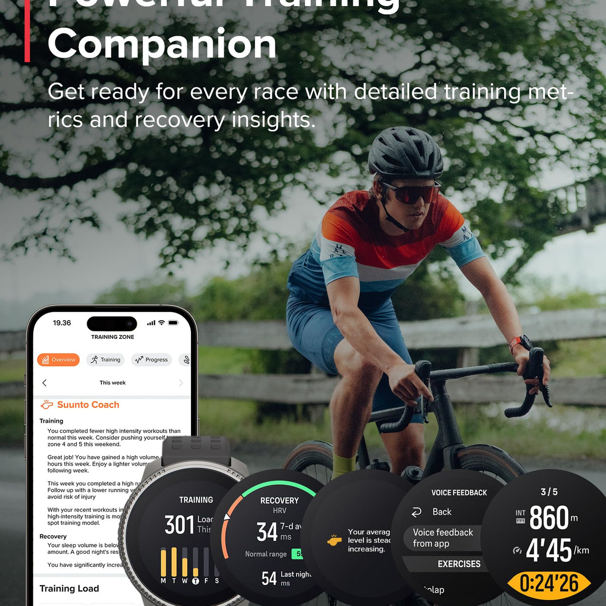 SUUNTO Race Sports Watch, GPS Tracker w/Clearer AMOLED Touchscreen ...
