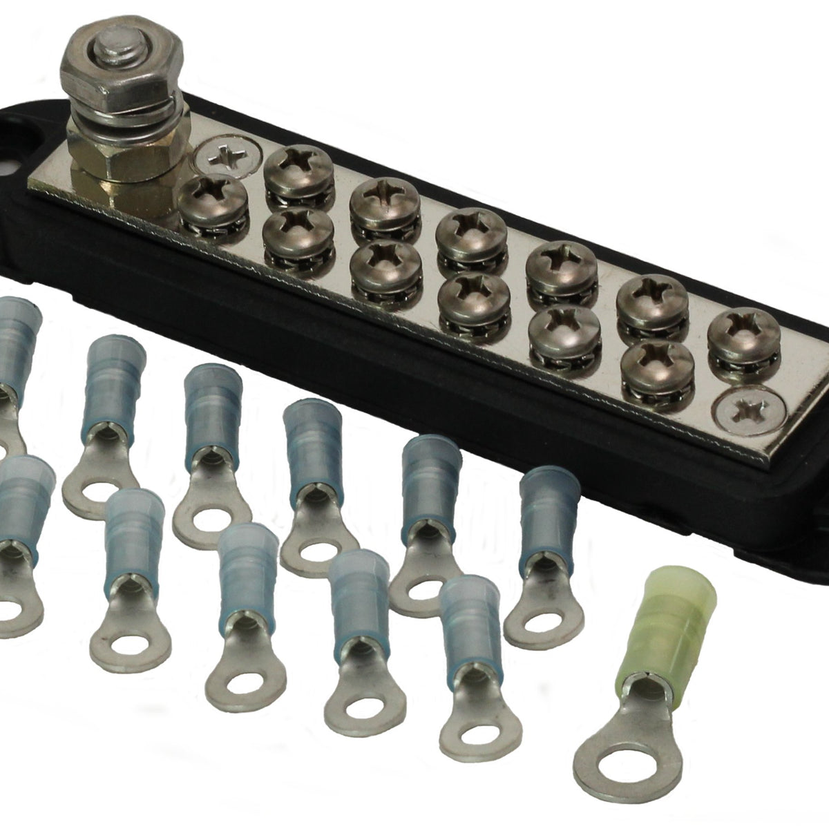 Fastronix 12 Terminal Ground Terminal Distribution Block Kit – Electroeshop