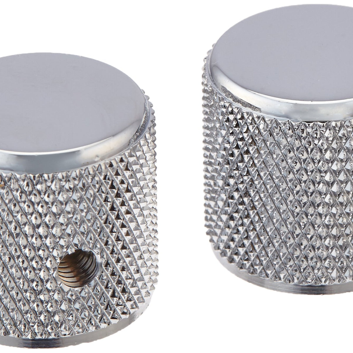 Fender Telecaster/Precision Bass Knobs Knurled Chrome – Electroeshop