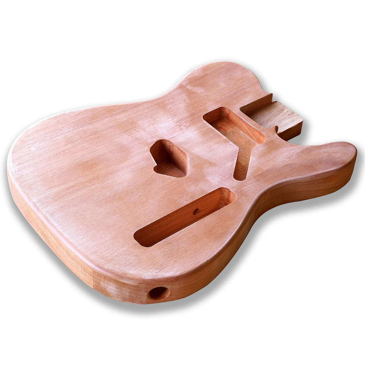 BexGears Unfinished Electric Guitar Body Okoume Wood Made – Electroeshop