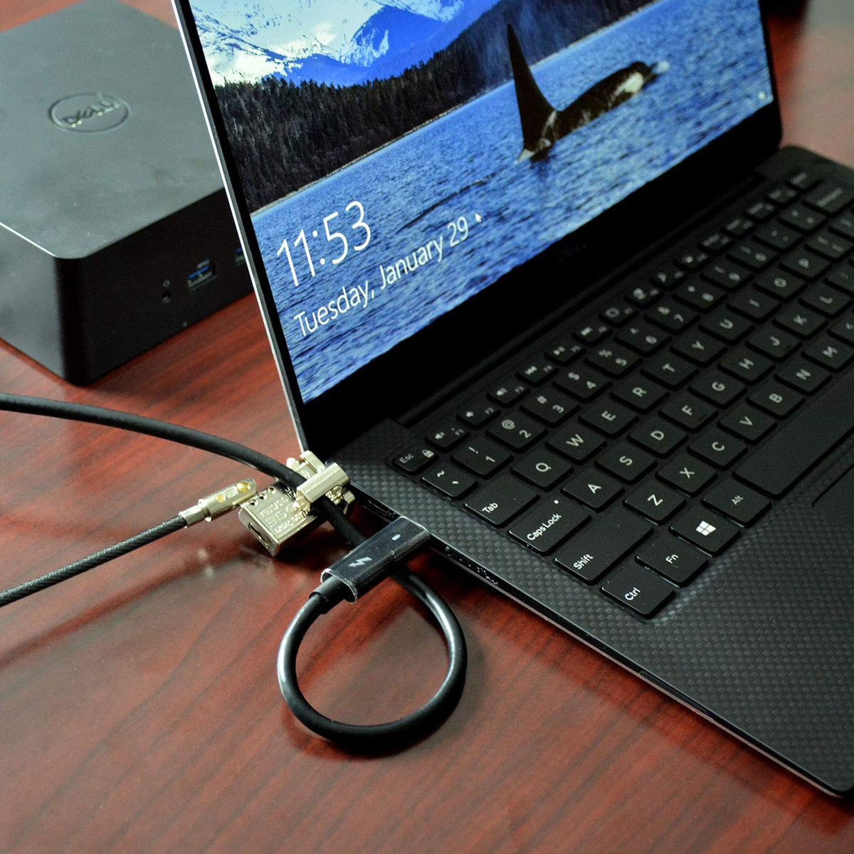 Noble Locks Tz18T Low Profile Wedge Lock With Flat Key For Dell Consum ...