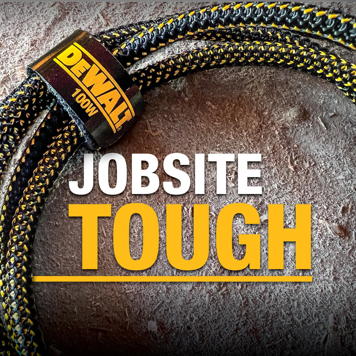 Dewalt Heavy Duty 100W Usb C Cable, Jobsite 100 Watt Usb C Cable, High ...