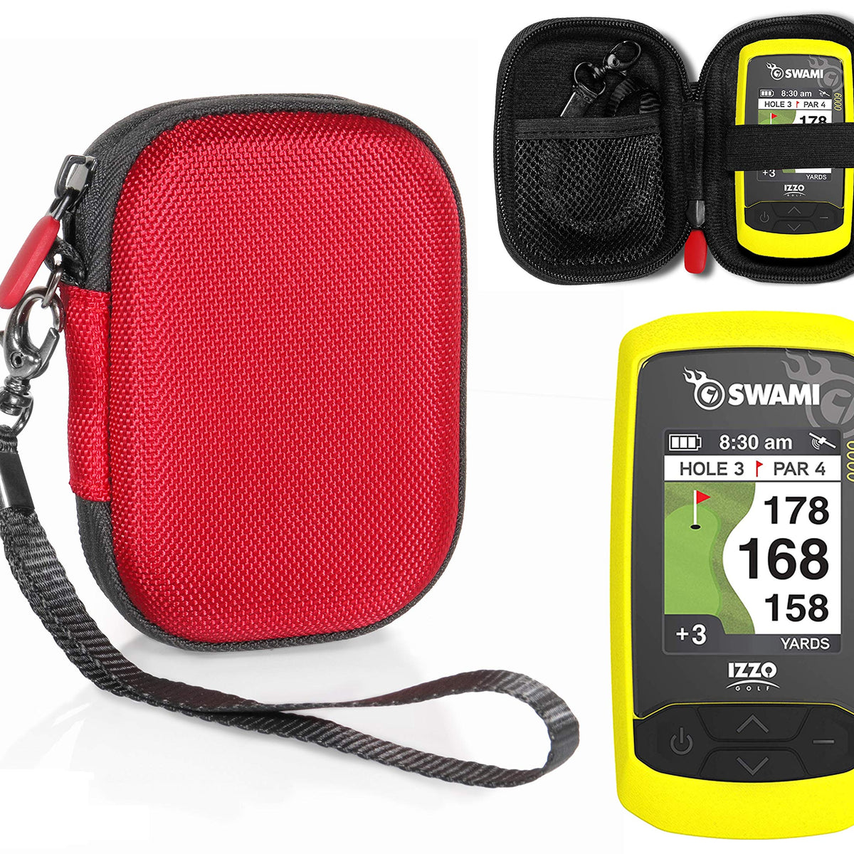CaseSack GPS Case for Izzo Swami 6000, 4000, 5000 Golf GPS Rangefinder ...