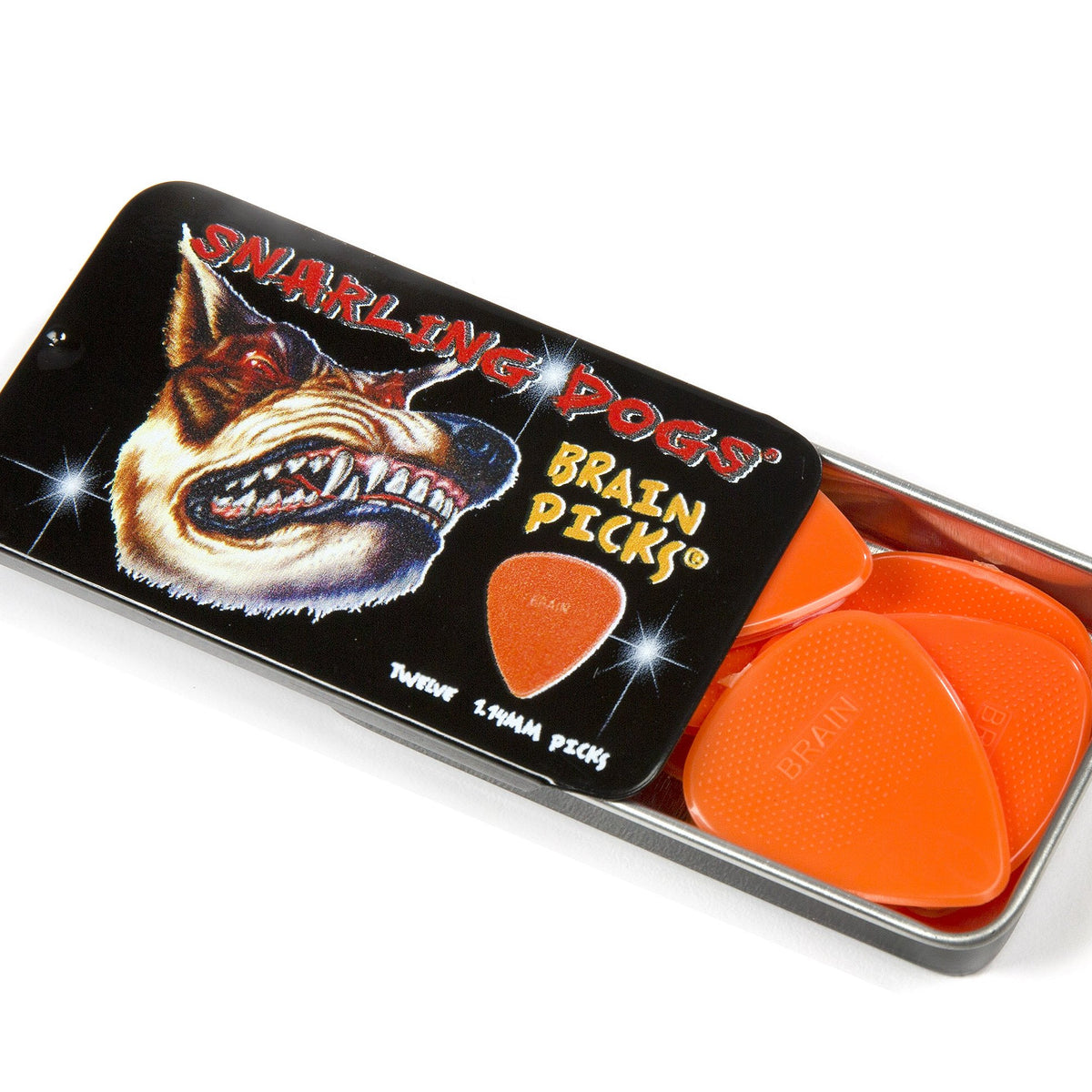 Snarling Dogs Brain TNSDB351 1.14 Guitar Picks, 12-Piece, Collectible ...