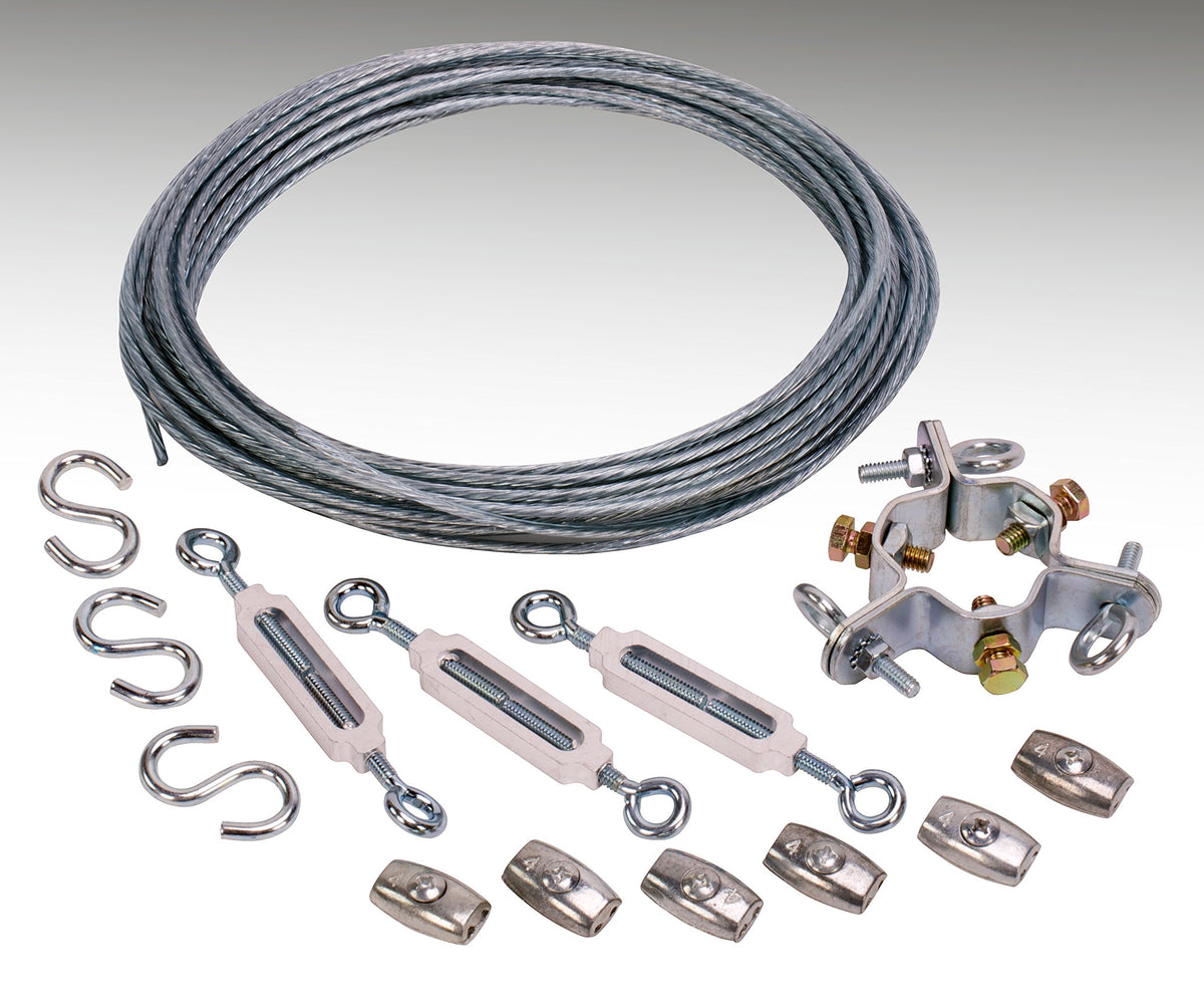 Down Guy Wire Kit for up to 2-1/4 Mast – Electroeshop