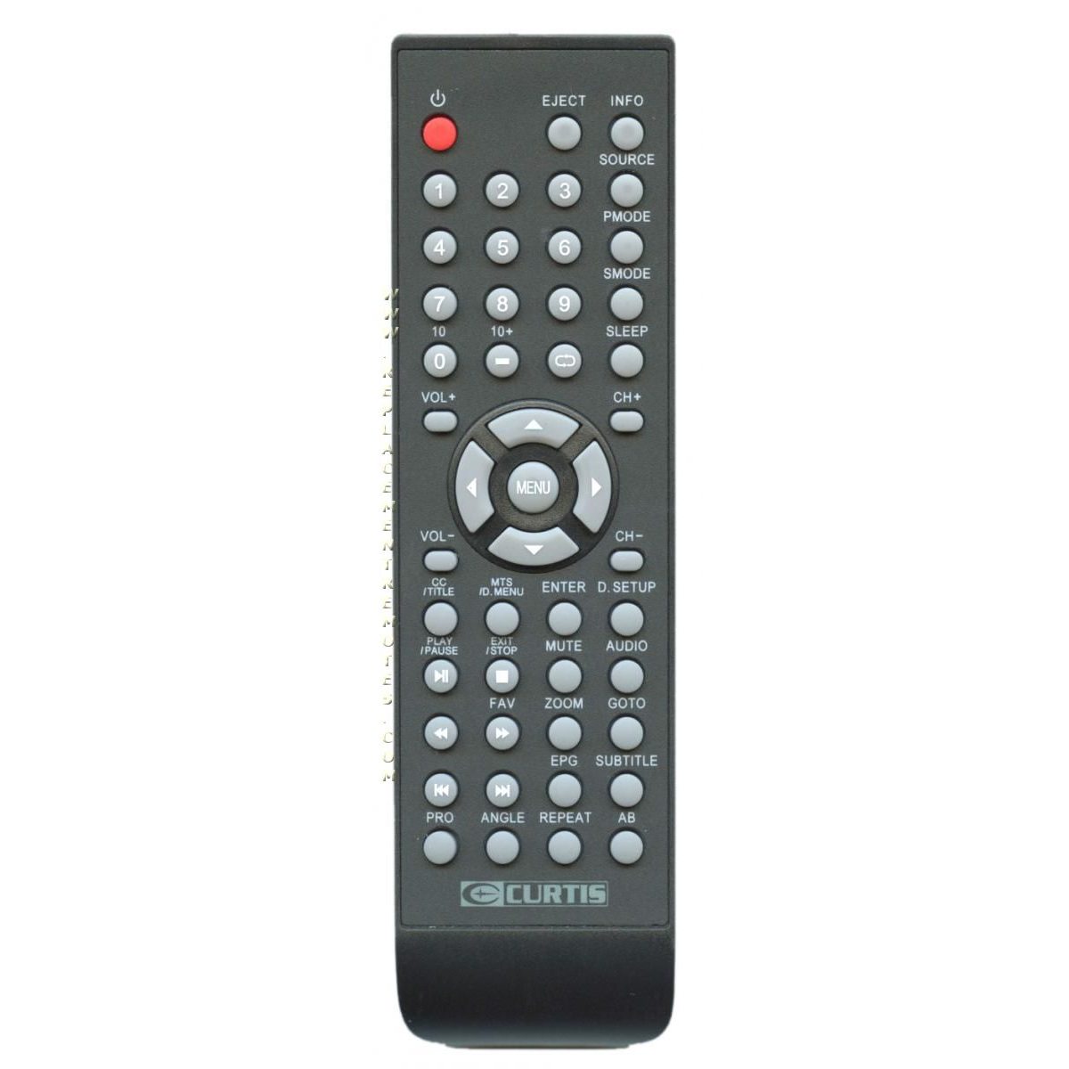 Curtis LEDVD2480B TV/DVD Remote Control – Electroeshop